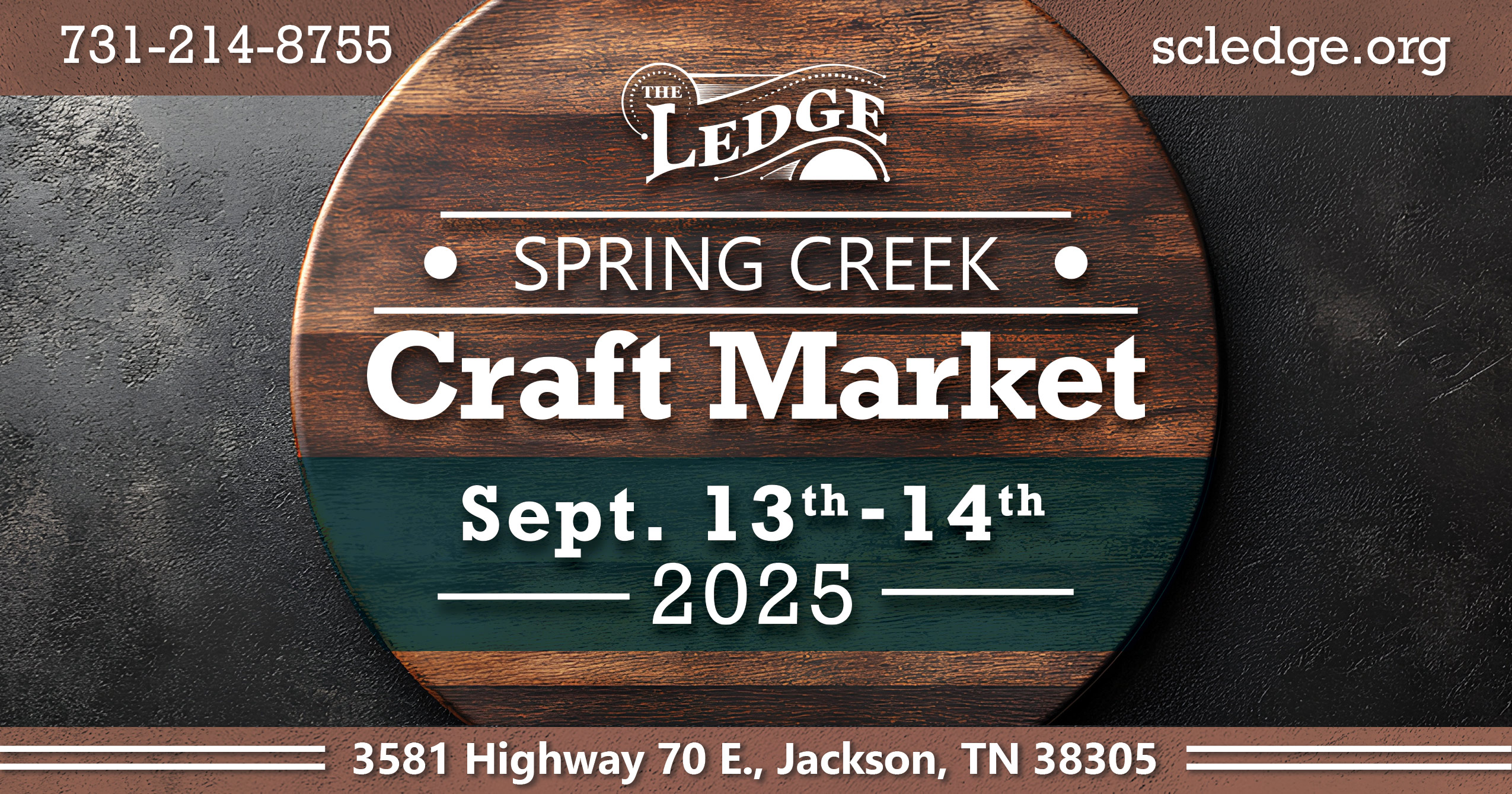 Spring Creek Craft Market - The Ledge